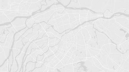 Dongguan map detailed of city Royalty Free Vector Image