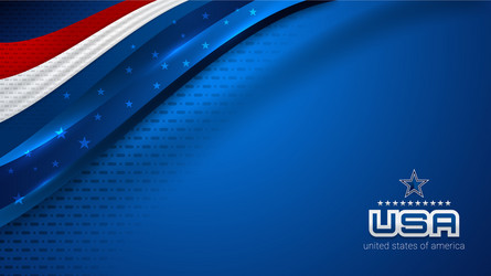 Usa background design Royalty Free Vector Image