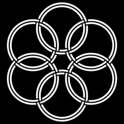 Circles Intertwined Vector Images (over 1,800)