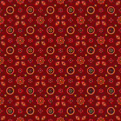 Ajrakh print seamless pattern Royalty Free Vector Image