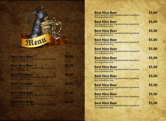 Menu Vector Images (over 850,000)