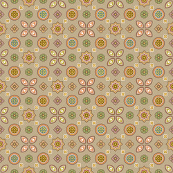 Ajrakh print seamless pattern Royalty Free Vector Image