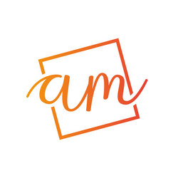 Am Logo Ideas Idea Business Vector Images (over 570)