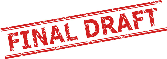 Final Draft Vector Images (over 190)