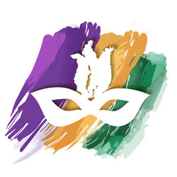 Masquerade party mask carnival isolated Royalty Free Vector