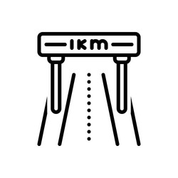 Symbol Kilometer Kilometers Vector Images (over 1,700)