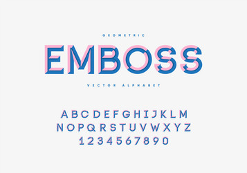 Embossed Fonts Vector Images (over 1,600)