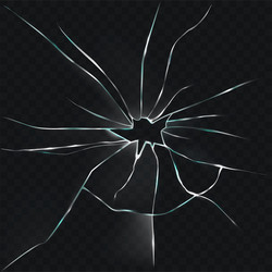 Broken glass frame Royalty Free Vector Image - VectorStock