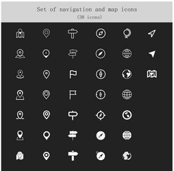 Collection 3d map pointers with world Royalty Free Vector