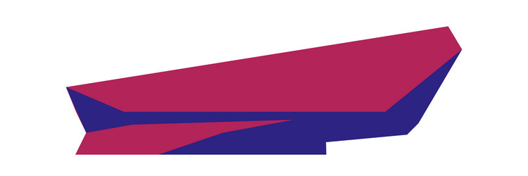 Big stone or rock fragment cartoon Royalty Free Vector Image