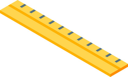 Yellow Ruler Clipart