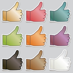 Green Thumbs Up Clip Art