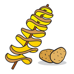 Spiral Potato Stick Vector Images (over 100)