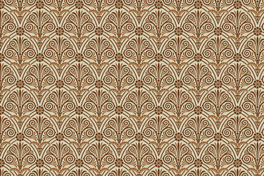 Classic typography on a brown background Vector Image