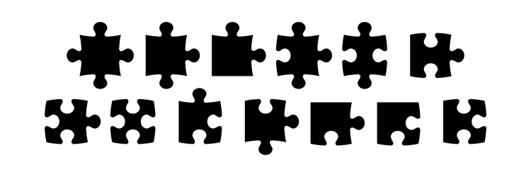 Corner Puzzle Piece Template