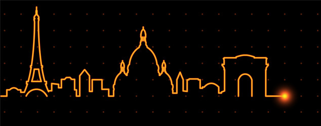 Paris Profile Vector Images (91)