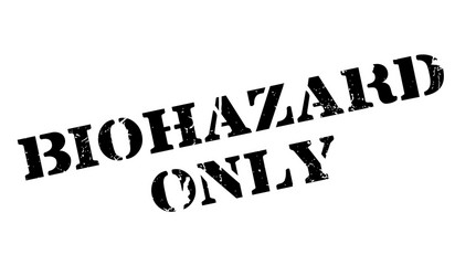 Biohazard rubber stamp Royalty Free Vector Image