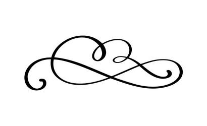 Vintage line elegant dividers Royalty Free Vector Image