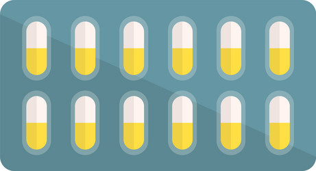 Circular vintage hipster pill caplet capsule Vector Image