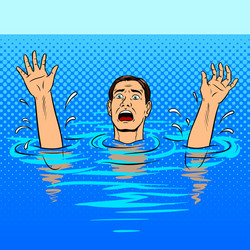 Drowning Vector Images (over 3,900)