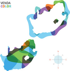 Detailed map of venda and capital city thohoyandou