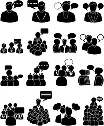 People Talking Vector Images (over 91,000)