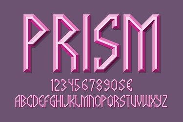 Alphabet Prism Vector Images (over 190)
