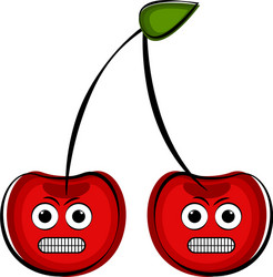 Cherry Cartoon Angry Vector Images (over 170)