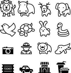 Outlines Zoo Vector Images (over 31,000)