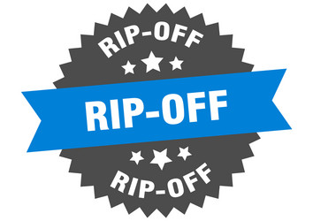 Rip-off stamp Royalty Free Vector Image - VectorStock
