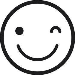 Emoticon safety Royalty Free Vector Image - VectorStock