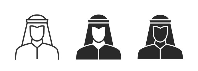 Saudi Man Icon Vector Images (over 2,300)