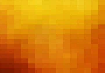 Abstract dark orange grid mosaic background Vector Image