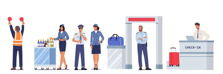 Air traffic control infographic Royalty Free Vector Image