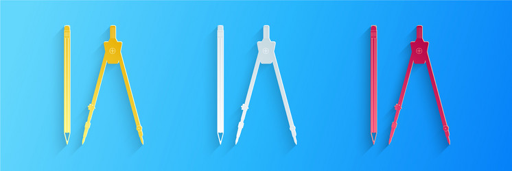 Compass with Pencil Vector Images (over 7,100)