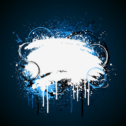 Graffiti paint splatter Royalty Free Vector Image
