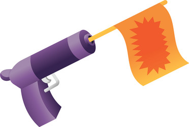 Toy gun cartoon Royalty Free Vector Image - VectorStock