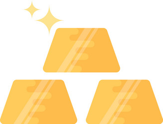 Iron ingot icon Royalty Free Vector Image - VectorStock