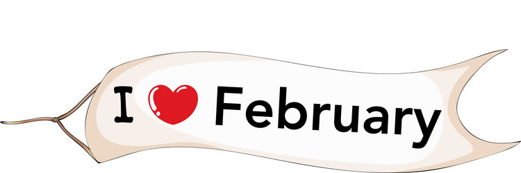 February Word Vector Images (over 5,500)