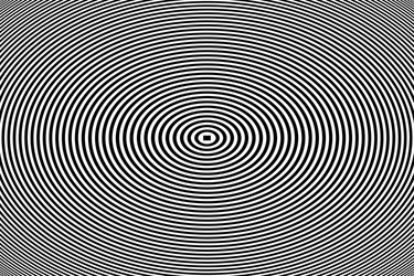 Oval lines pattern Royalty Free Vector Image - VectorStock