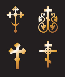 Curved Cross Vector Images (over 15,000)