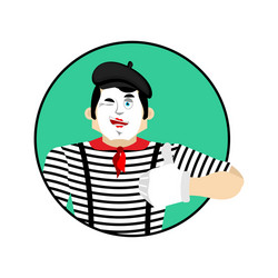 Black and White Mime Vector Images (over 1,000)