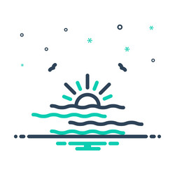 Horizon Royalty Free Vector Image - VectorStock