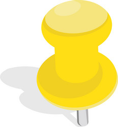 Push pin man Royalty Free Vector Image - VectorStock