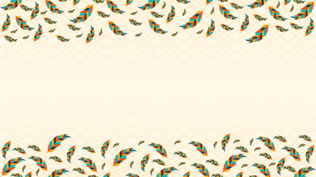 Native american background design suitable Vector Image