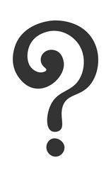 Comic question mark Royalty Free Vector Image - VectorStock