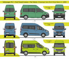 Ford Transit Custom Vector Images (42)