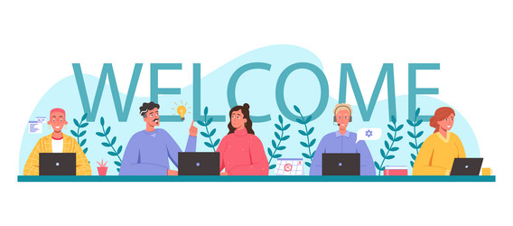 Welcome New Employee Banner