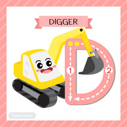 Letter D Flash Cards Vector Images (over 180)