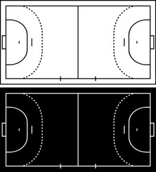 Handball Court Outline Vector Images (over 130)